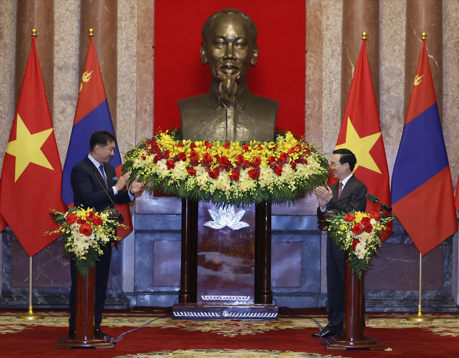 Tổng thống Mông Cổ Ukhnaagiin Khurelsukh kết thúc tốt đẹp chuyến thăm ...