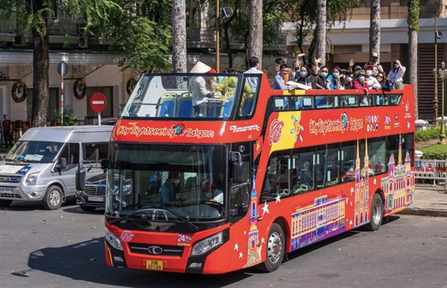 Hop-on hop-off bus launched in HCM City's Chinatown