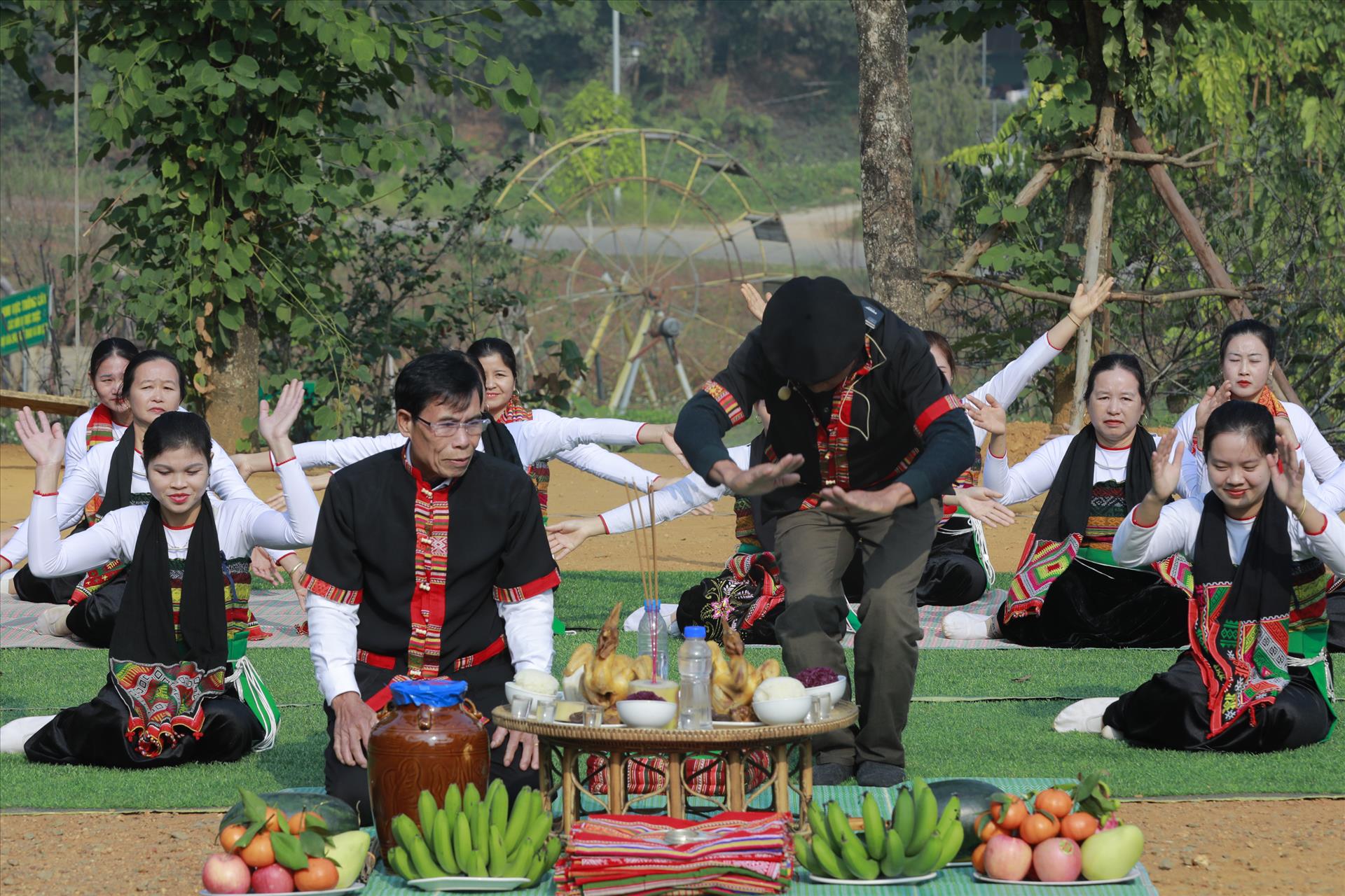 The New Rice Celebration of the Thai in Muong Lat