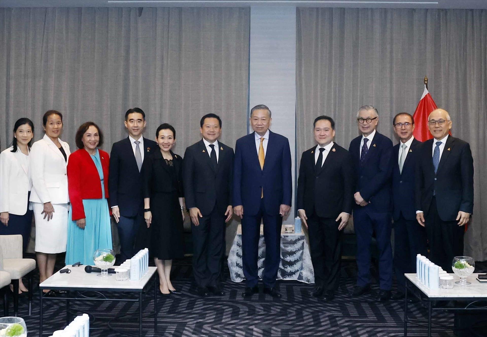 Vietnam’s top leader receives Executive Chairman of Thailand’s TCC Group