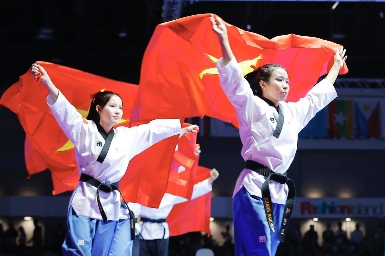 Vietnam win two gold medals at 2026 Asian Taekwondo Championships