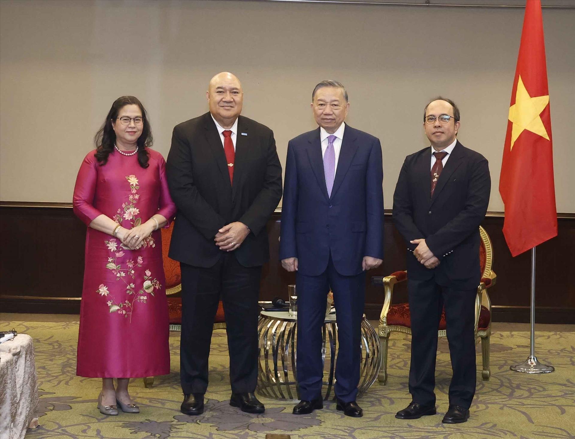 Vietnam’s top leader receives Philippines-based organisations, businesses