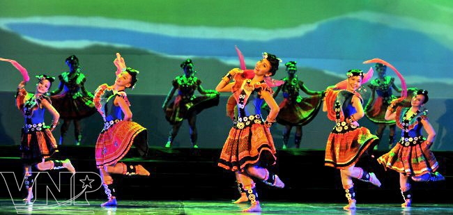 Graceful Lotus Dance