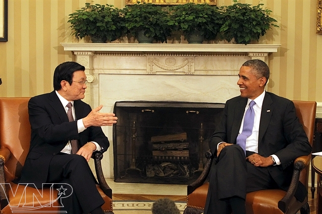 Bilateral Meeting between two State Presidents