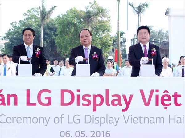 Khởi công Dự án LG Display Việt Nam Hải Phòng trị giá 1,5 tỷ USD