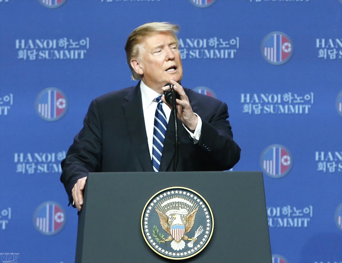 US-DPRK Summit 2019: US President convenes press conference