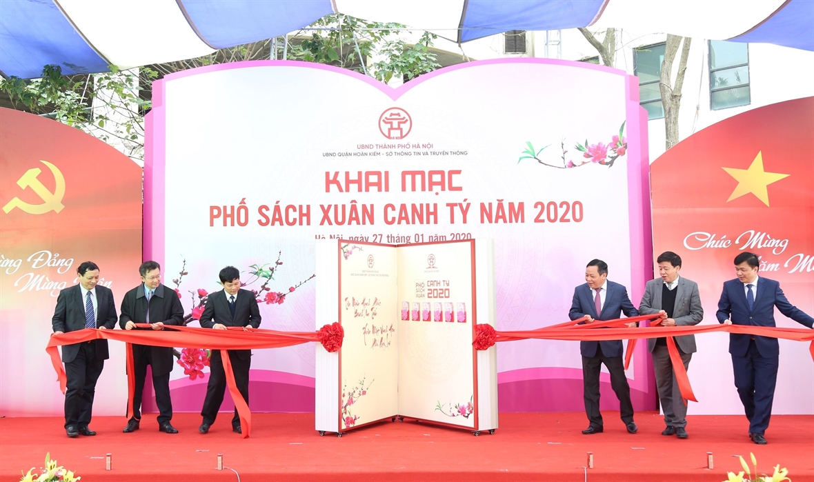 Khai mạc Phố sách Xuân Canh Tý 2020